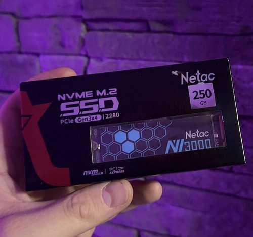 SSD M.2 накопитель Netac NV3000 250гб