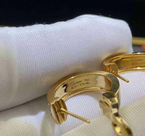 Серьги Cartier Love