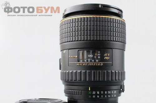 Объектив Tokina AT-X PRO 100 F2.8D macro (Nikon)