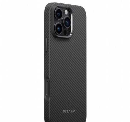 Усиленный чехол pitaka для iPhone 16 Pro