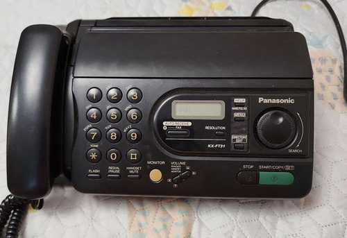 Телефон-факс Panasonic KX-FT31RS