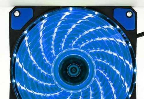 Вентилятор корпусный 120мм(синий)