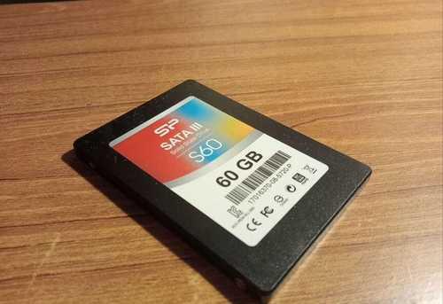 Жесткий диск SSD 2.5 SATA 60Gb SP