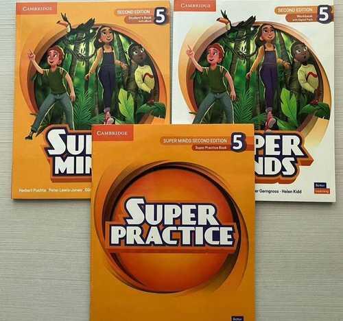 Super minds 5   super practice