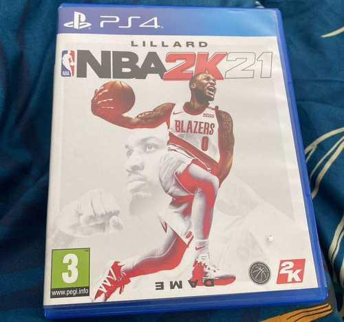 Игра для ps4 NBA2k21