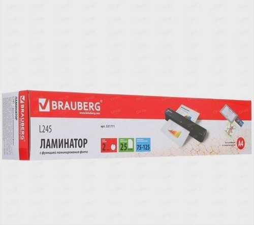 Ламинатор brauberg nano L245 новый