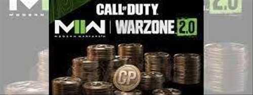 Warzone 2 валюта Xbox series/one s/x