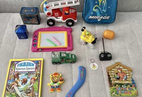 Игрушки для мальчика пакетом пожарная машина