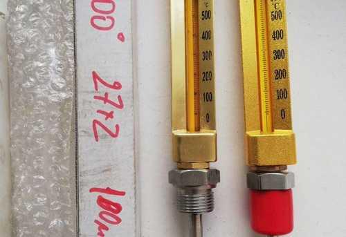 Sika термометр ртутный 0-600С L-100mm d-10mm