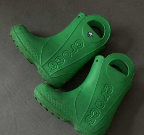 Резиновые сапоги crocs c12