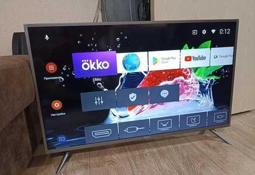 4К телевизор kivi 40 дюймов 102 см SMART TV Wi-Fi