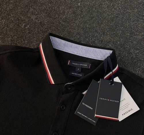 Рубашка Tommy Hilfiger черная