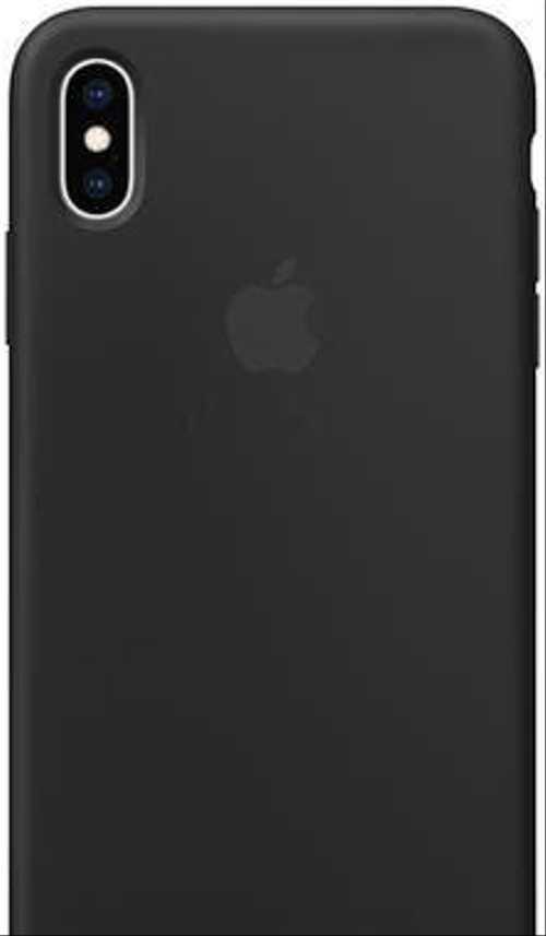 Оригинал Чехол Silicone Case iPhone Xs Max (Black)