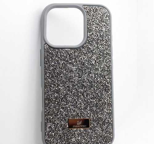 Чехол на iPhone 16 Pro Swarovski