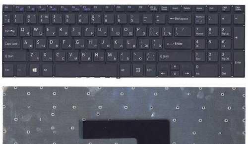 Клавиатура для Sony Vaio Fit SVF1532 серии черная