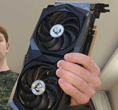 Сугубо деловая Rtx 3060ti msi Gaming x