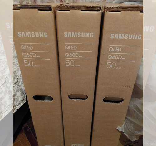 50" Qled Samsung QE50Q60dauxru, 125 см, гарантия