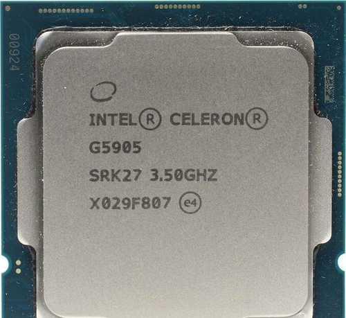 Intel g5905 процессор