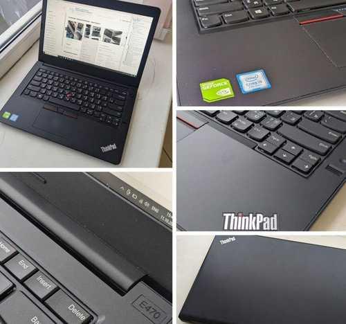 Игровой ноутбук Lenovo ThinkPad 470 с nVidia GeFor