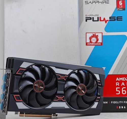 Видеокарта Sapphire RX 5600 XT 6 GB Pulse