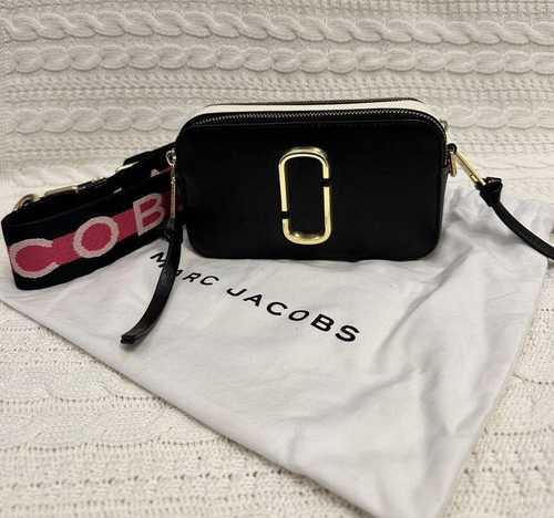 Сумка marc jacobs snapshot черная