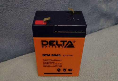 АКБ delta DTM 6045