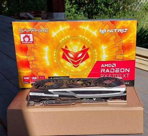 Вилеокарта Sapphire AMD Radeon RX6700XT Nitro+
