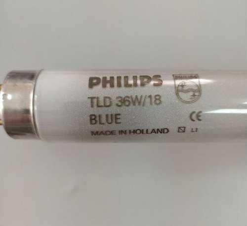 Люминесцентная лампа Philips TL-D 36W/18 синяя G13