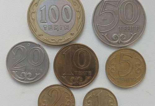 Набор монет Республика Казахстан (7 монет)