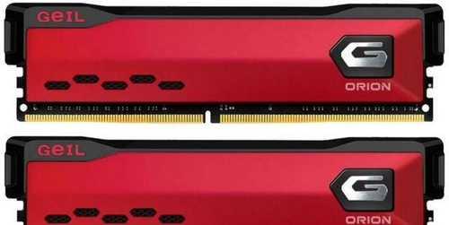 Озу GeIL DDR4 16Gb (2x8Gb) 3600 CL18 Racing Red