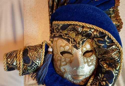 Венецианская маска из Венеции 23 см керамика