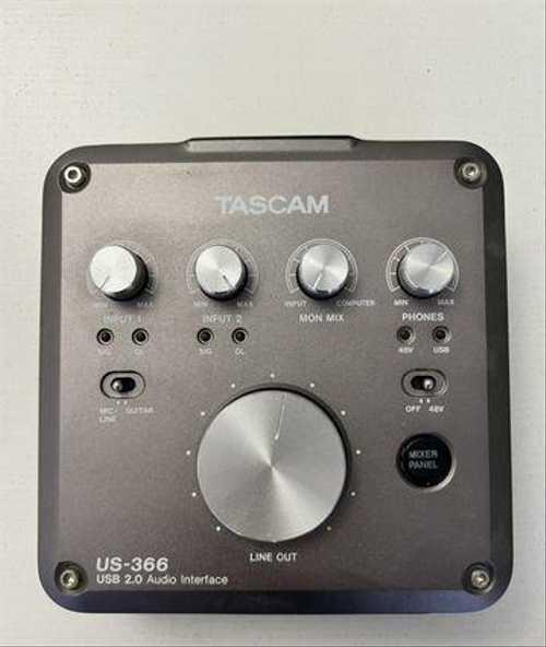 Внешняя звуковая карта usb Tascam