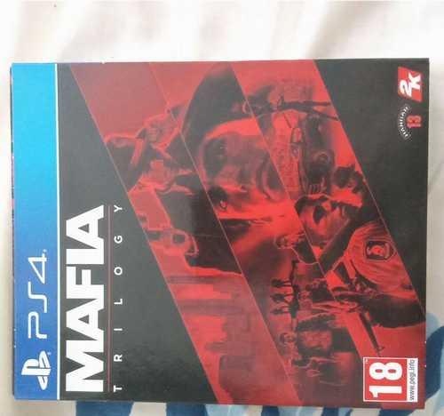 Mafia trilogy ps4 диск