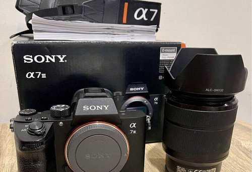 Беззеркальный фотоаппарат sony a7iii kit