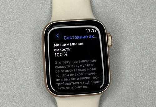 Часы Apple watch se 40 mm gold