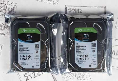 3.5" жесткие диски Seagate Skyhawk 4Tb