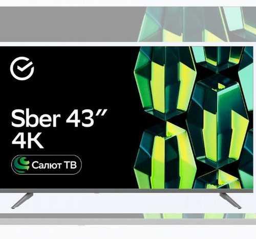 Умный телевизор Sber SDX-43U4014 4K UHD 43