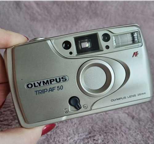 Пленочный фотоаппарат olympus