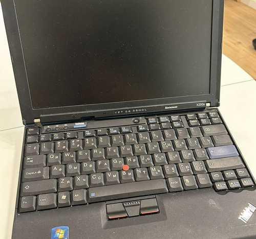 Бронь. Ноутбук бу lenovo thinkpad x200s