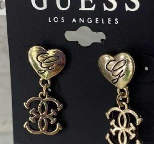 Серьги новые оригинал Guess