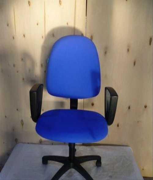 Кресло офисное Бюрократ CH-1300N, синий