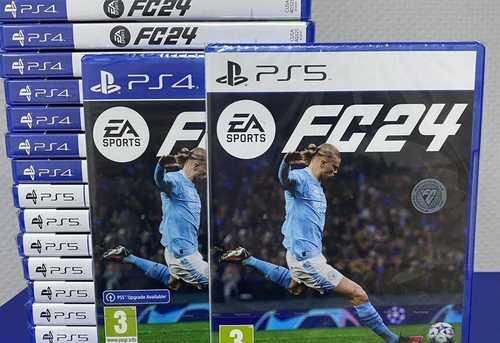 Диски PS4 и PS5 EA fc 24 (новые) FC24 fifa24