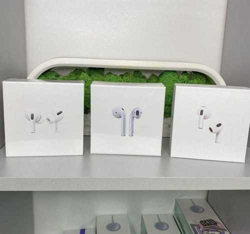 AirPods новые   гарантия AirPods Pro 2, 3, 4