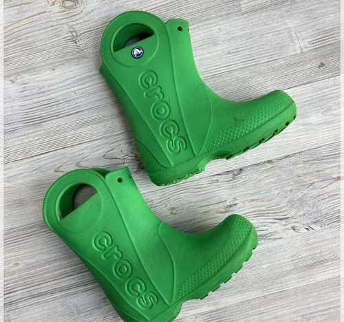 Резиновые сапоги crocs c 10