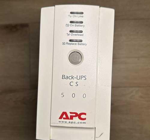 Ибп apc back ups CS 500