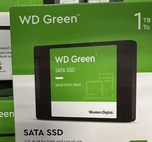 SATA 2.5" накопитель WD Green 1000 гб