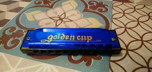 Губная гармошка golden cup