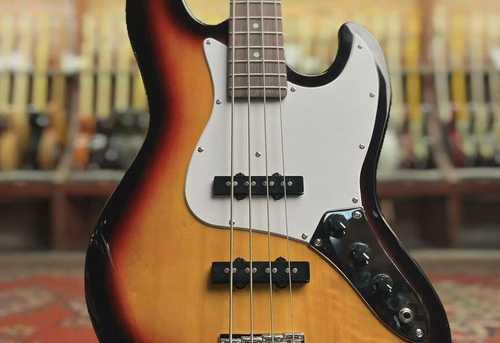 Бас-гитара J&D Guitars JB Jazz Bass Sunburst