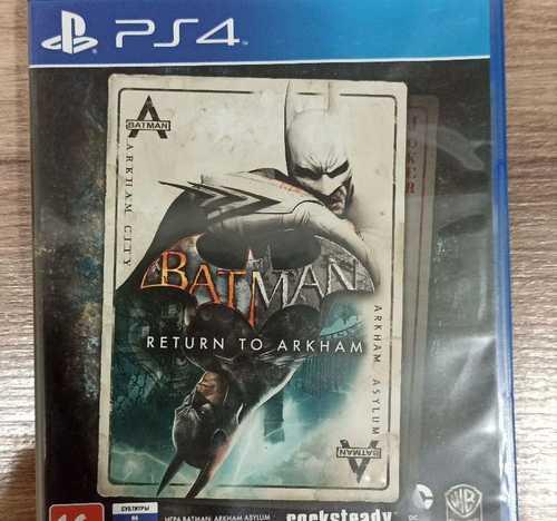 Batman return to Arkham PS4