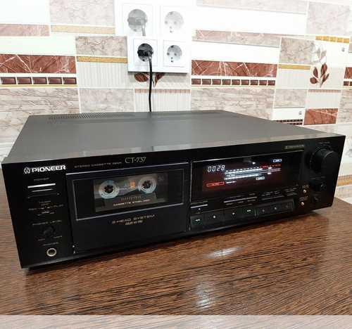 Дека кассетная pioneer ct 737